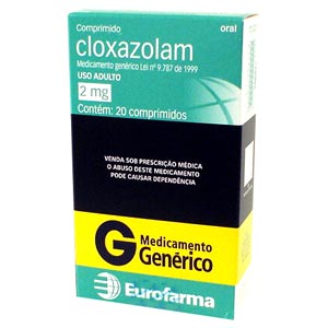 Bula e Preço CLOXAZOLAM 2MG CX 20 COMP (GENERICO) EUROFARMA. Bula ...