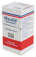 Bula e Preço NISULID SUS ORAL FR 60ML ACHE. Bula, princípio ativo ...