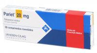 Bula e Preço PARIET 20MG CX 28 COMP JANSSEN-CILAG. Bula, princípio ...