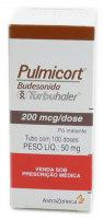Bula e Preço PULMICORT TURBUHALER 200MCG PO INAL TB 100 DOSES ...