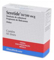 Bula e Preço SERETIDE 50+500MCG DISKUS 60 DOS GLAXOSMITHKLINE. Bula ...