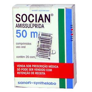 Bula e Preço SOCIAN 50MG CX 20 COMP SANOFI-AVENTIS. Bula, princípio ...